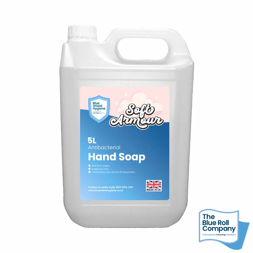 Soft Armour™ - Anti-Bac Pearlised Hand Soap (2x5L) | The Blue Roll Company