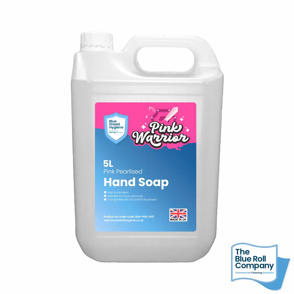 Pink Warrior™ - Anti-Bac Pearlised Hand Soap (2x5L) | The Blue Roll Company